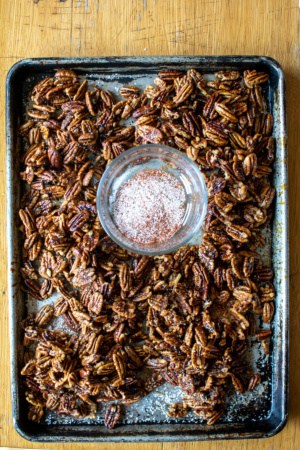 Candied Cayenne Pecans Recipe - ¡HOLA! JALAPEÑO