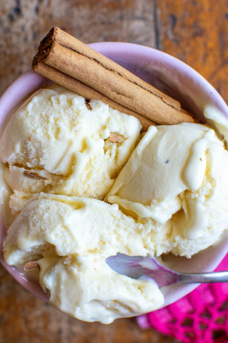 Helado de Canela {Mexican Cinnamon Ice Cream Recipe} - ¡HOLA! JALAPEÑO