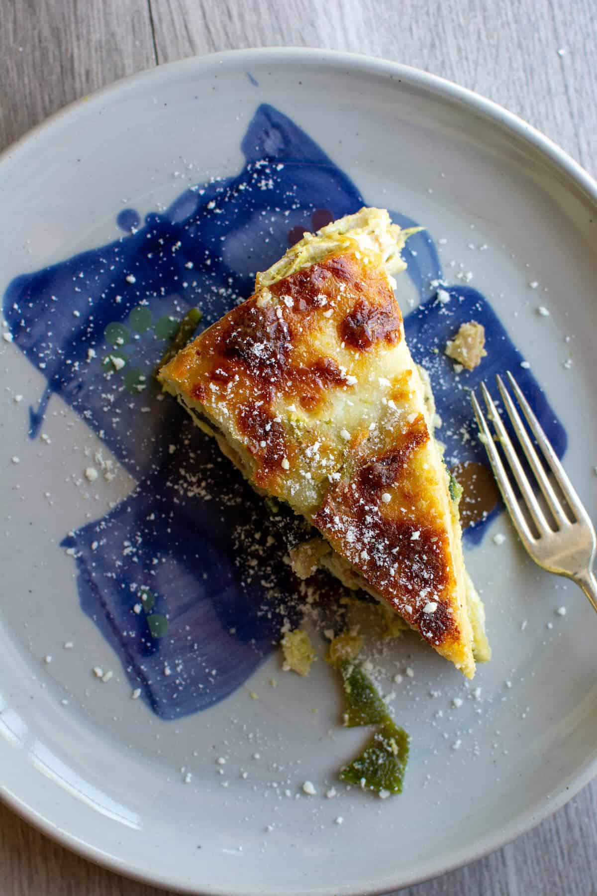 Pastel Azteca Recipe {Stacked Chicken Enchiladas} - ¡HOLA! JALAPEÑO