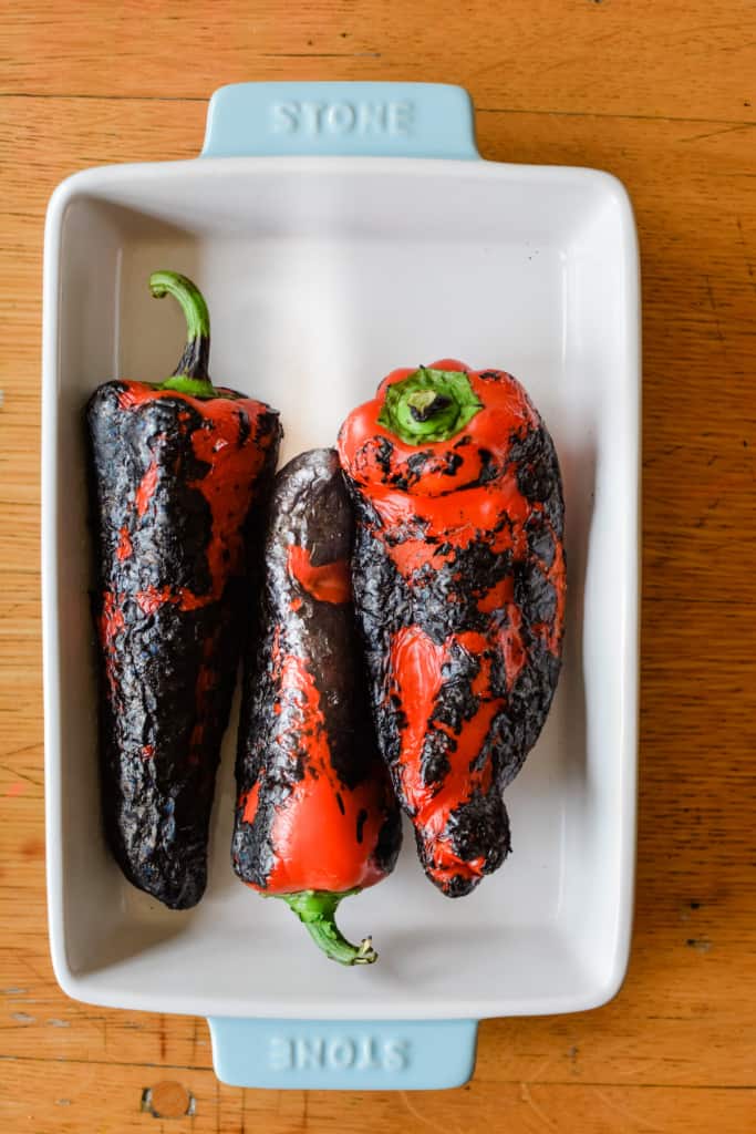 Roasted Red Pepper Sauce with Guajillo Chiles - ¡HOLA! JALAPEÑO