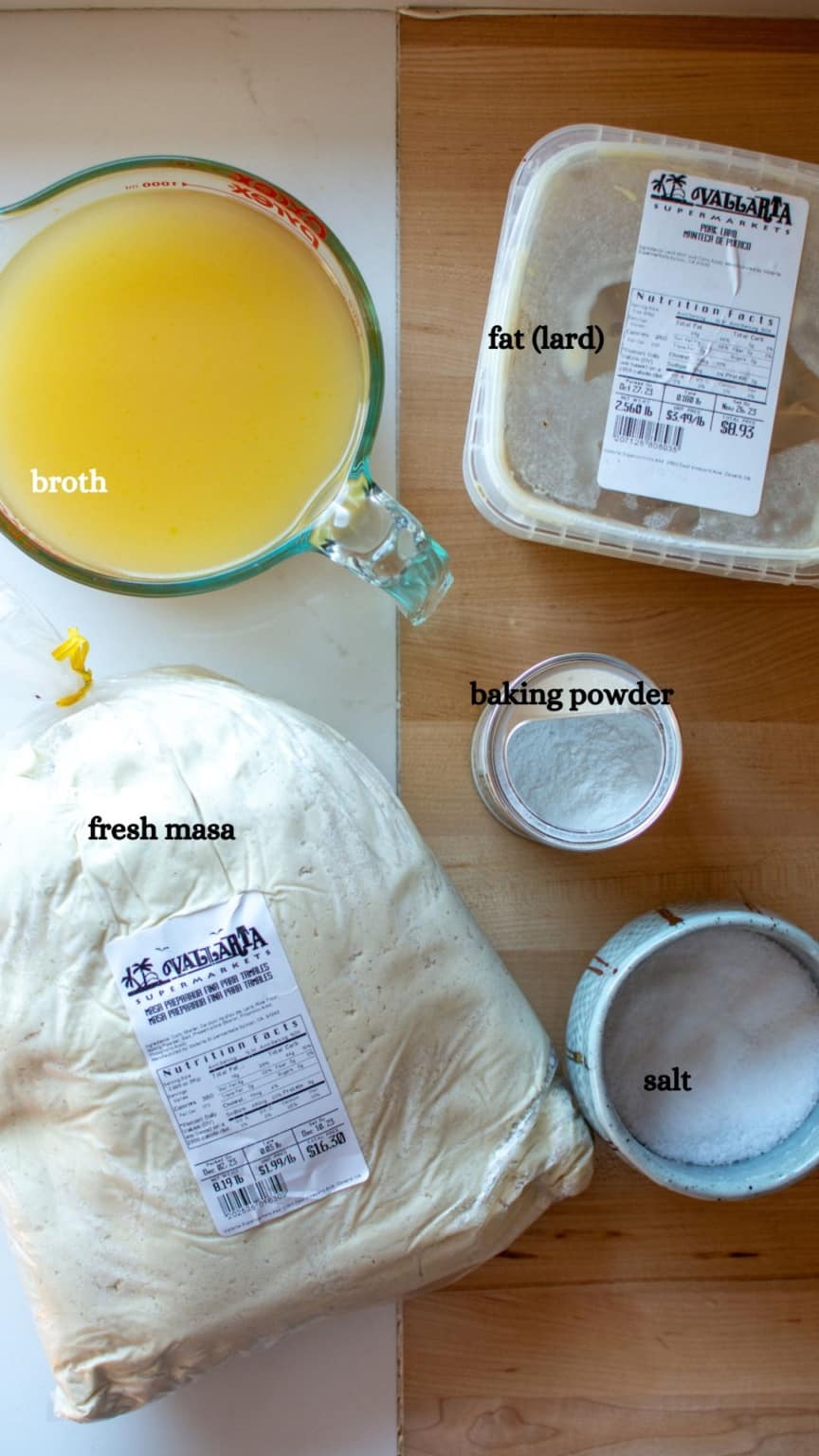 Masa For Tamales Using Fresh Masa or Masa Harina - ¡HOLA! JALAPEÑO