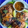 Grilled Mexican Chicken Adobo Recipe {Pollo Adobada} - ¡HOLA! JALAPEÑO