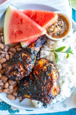 Grilled Mexican Chicken Adobo Recipe {Pollo Adobada} - ¡HOLA! JALAPEÑO