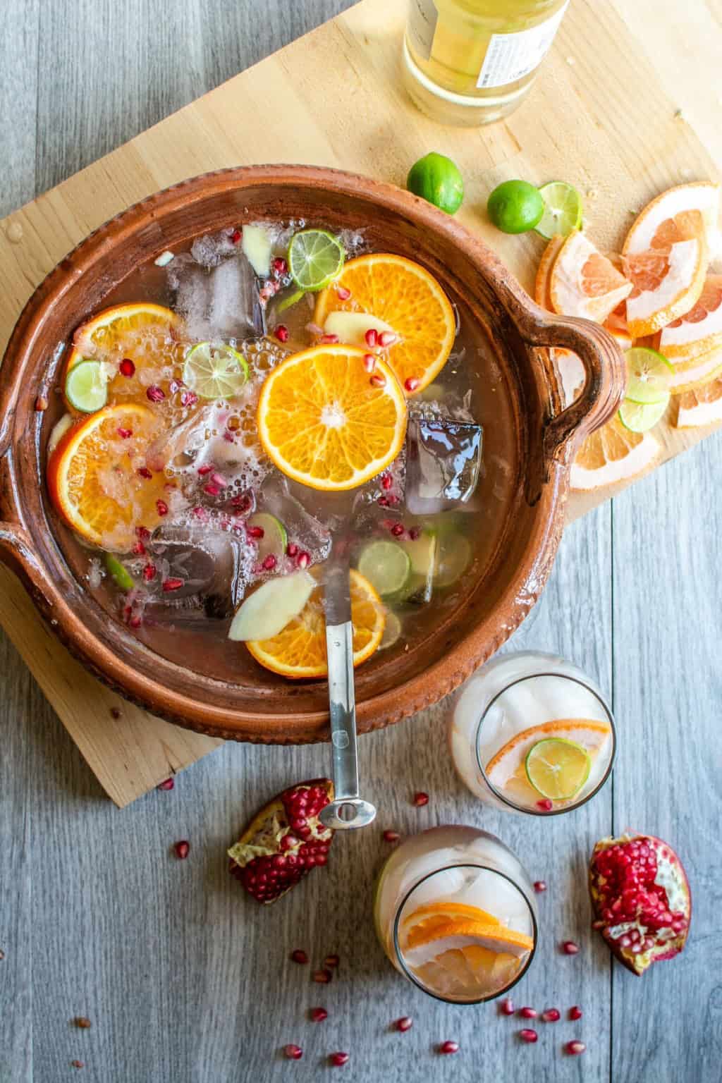 California-Style Cazuela Voladora Mexican Cocktail - ¡HOLA! JALAPEÑO