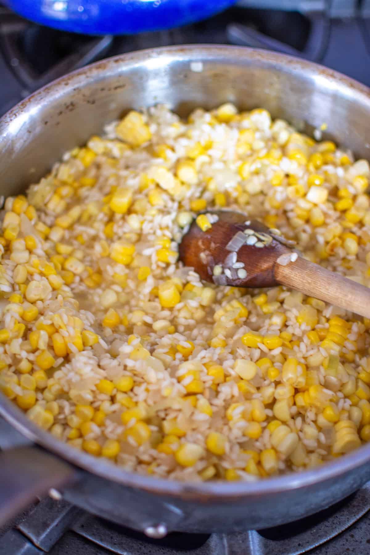 Delicious Creamy Mexican White Rice With Corn Recipe - ¡HOLA! JALAPEÑO