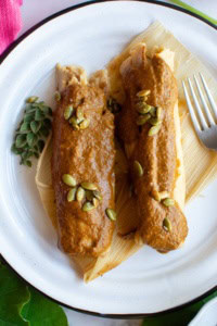 Pipián Rojo Recipe (Ancho Chile & Pumpkin Seed Sauce) - ¡HOLA! JALAPEÑO