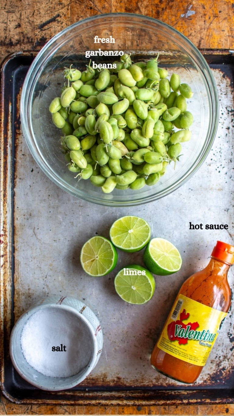 Guasanas (Mexican-Style Fresh Garbanzo Beans Recipe) - ¡HOLA! JALAPEÑO